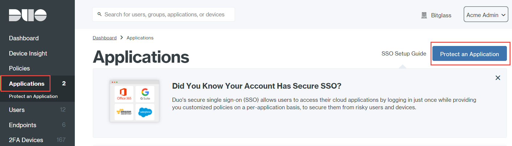 Configuring DUO security (push)
